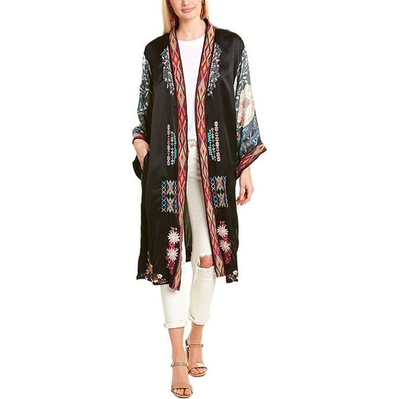 Johnny Was | Jackets & Coats | Johnny Was Long Sleeve Faye Kimono ...